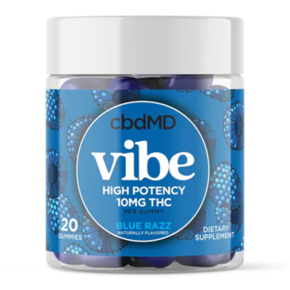 Goma CBDmd Vibe Full Spectrum 20ct Blue Razz | Dispensário